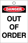 DANGER - OUT OF ORDER - GP 168-S