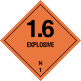 Division 1.6 - Class 1 Explosive