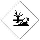 Container Placard or label - Class 7 Radioactive material