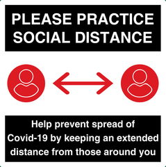 Please Practise Social Distance